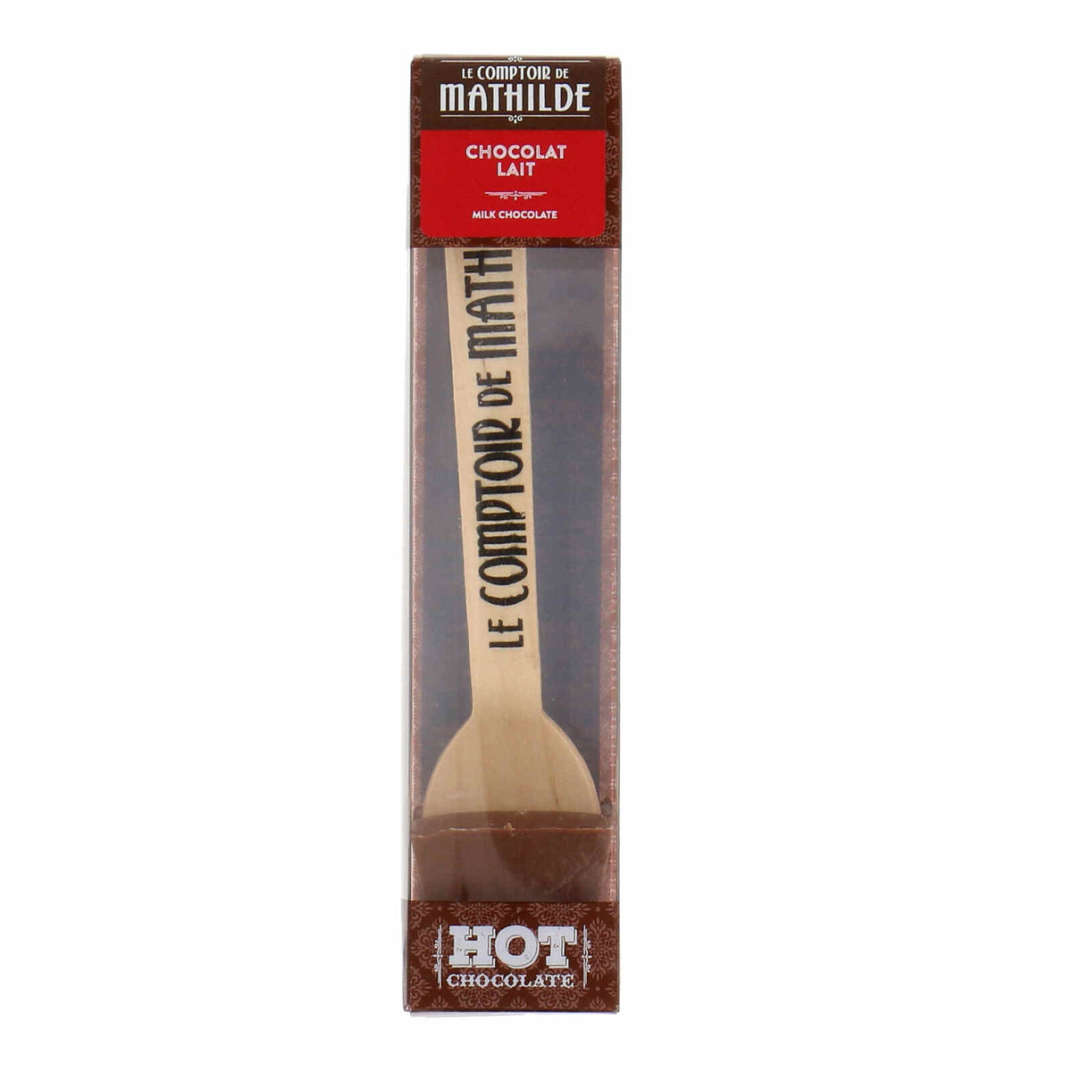 Hot Chocolate Spoon Plain Milk Chocolate, 30gm
