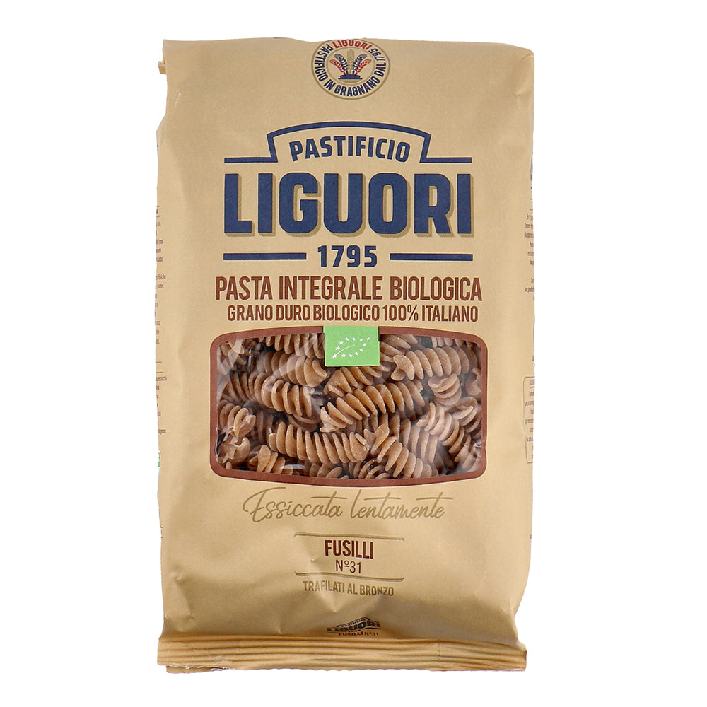 Organic Whole Wheat (Integrale) Fusilli 31, 500gm