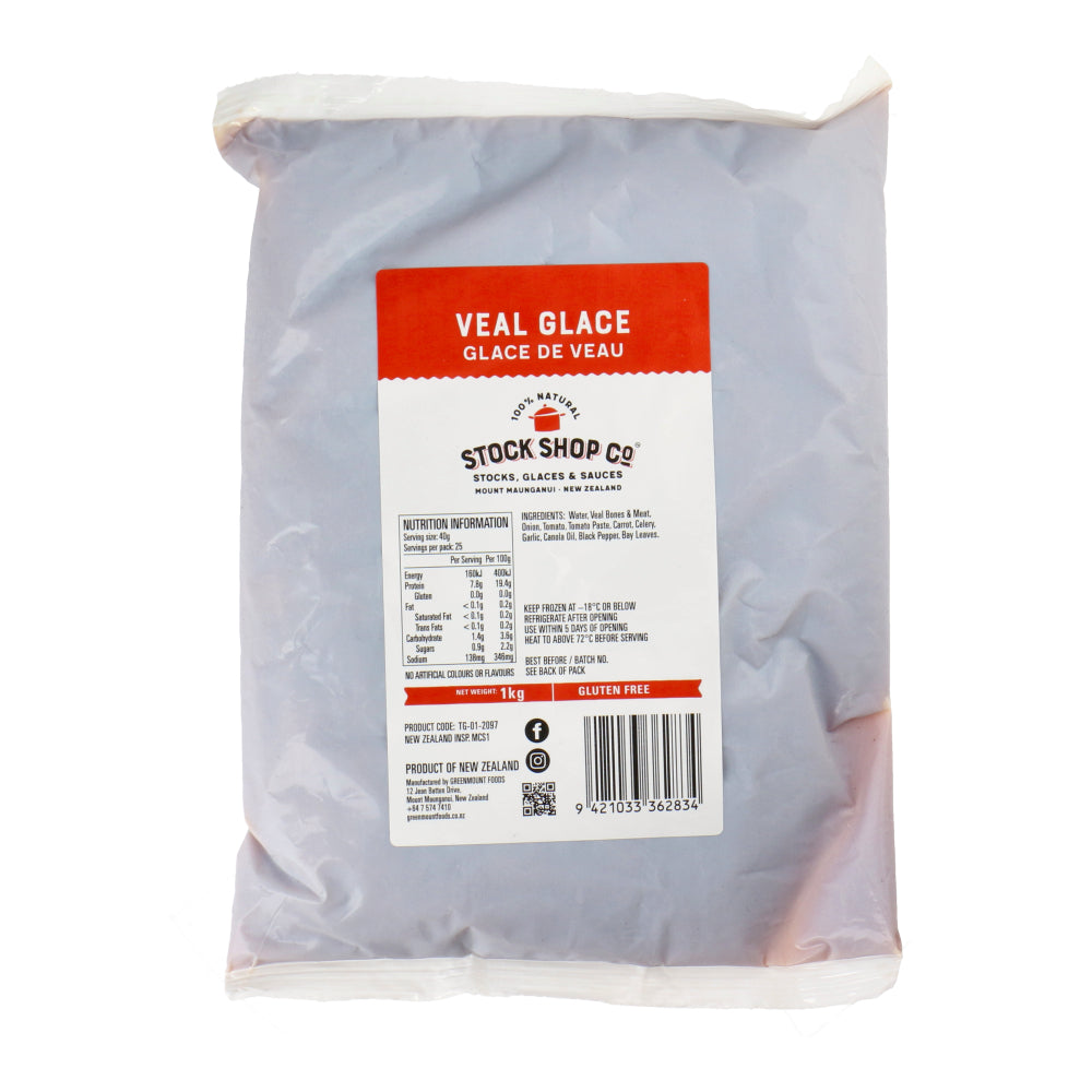 Veal Glace (30 Brix) (Frozen), 1Kg