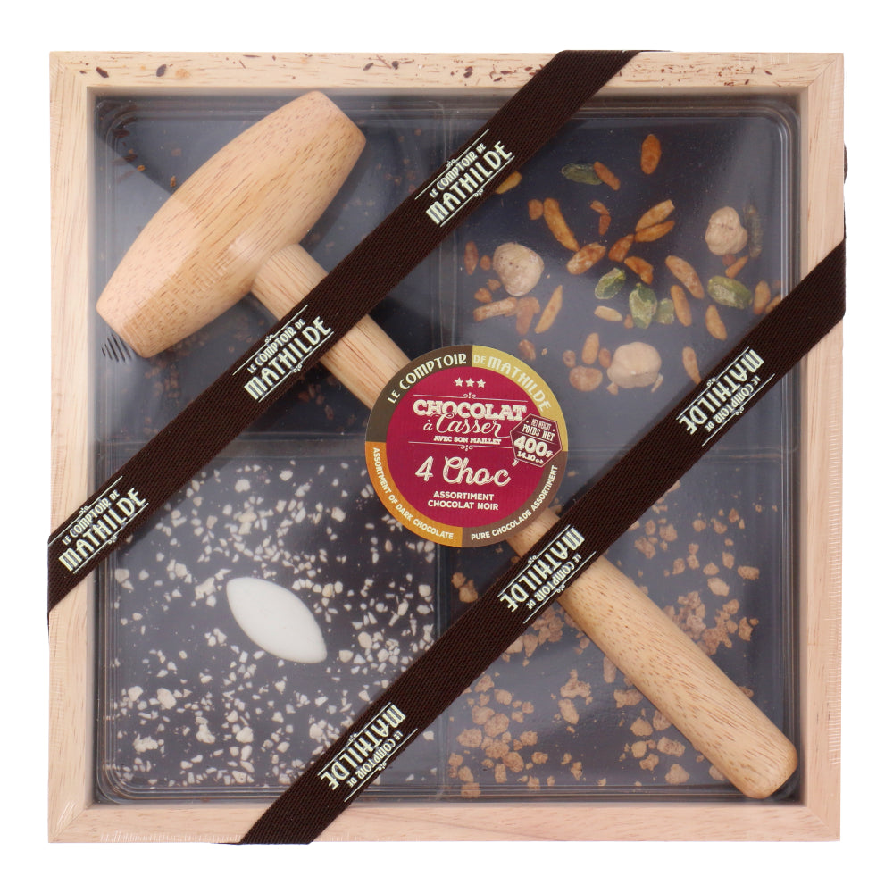 Dark Chocolate With Hammer 4 Pc Assortment, 400gm