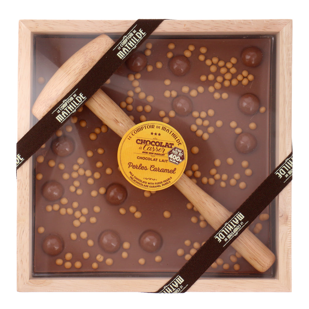 Milk Chocolate With Hammer (Caramel Fudge Pearls), 400gm