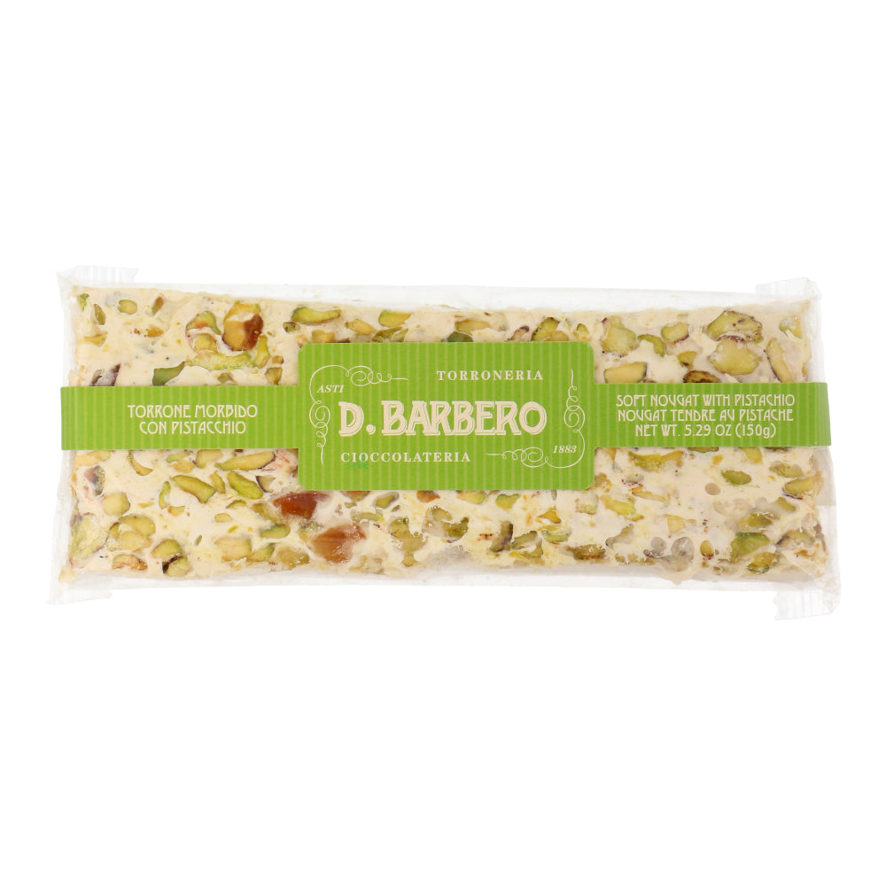 Pistachio Soft Torrone Bar, 150gm