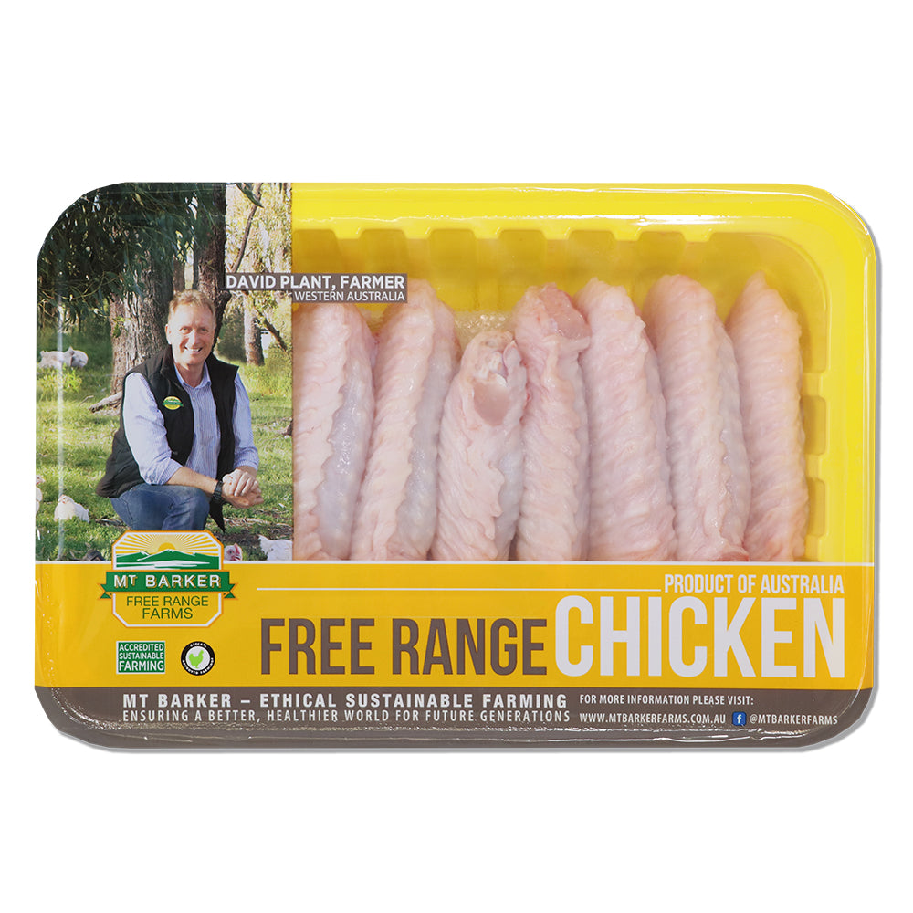 Free Range Chicken Mid-Joint Wing, 400gm