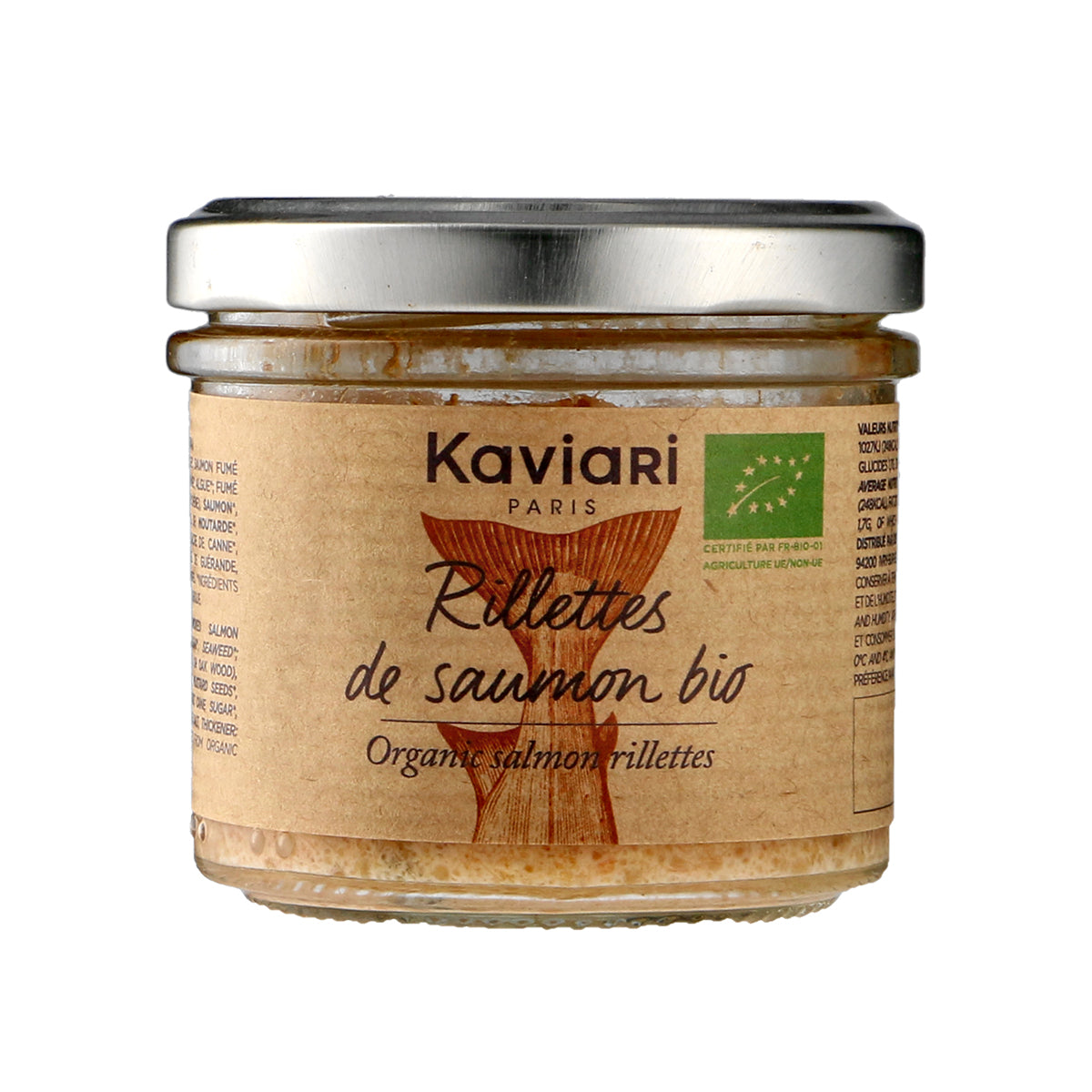 Organic Salmon Rillette, 90gm
