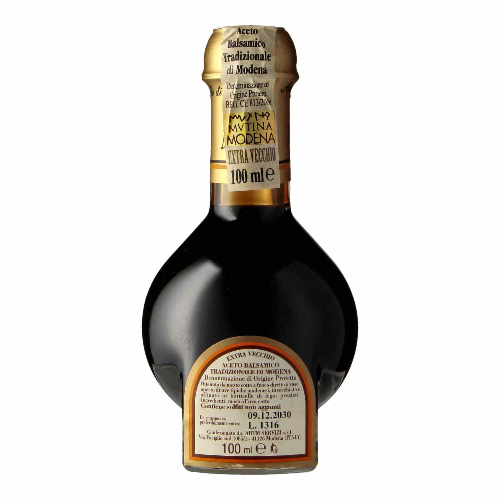 Aceto Balsamico Traditional Extravecchio Vinegar Aged 25 Years Dop, 10