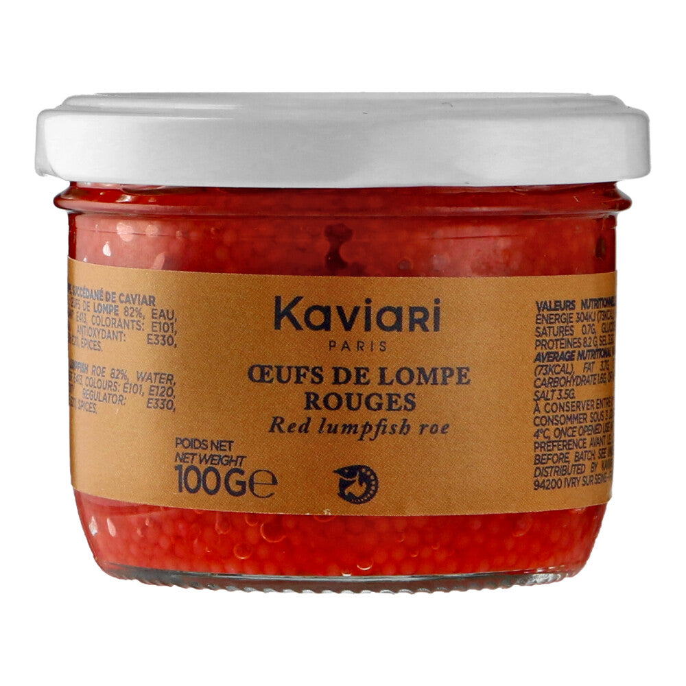 Lumpfish Red Roe, 100gm