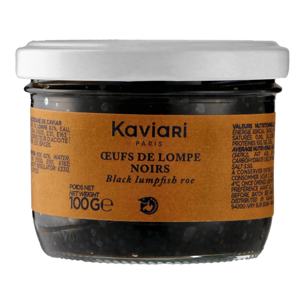 Lumpfish Black Roe, 100gm