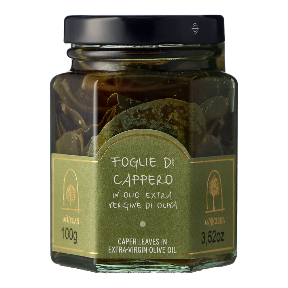 Caper Leaves In Extra Virgin Olive Oil, 100gm